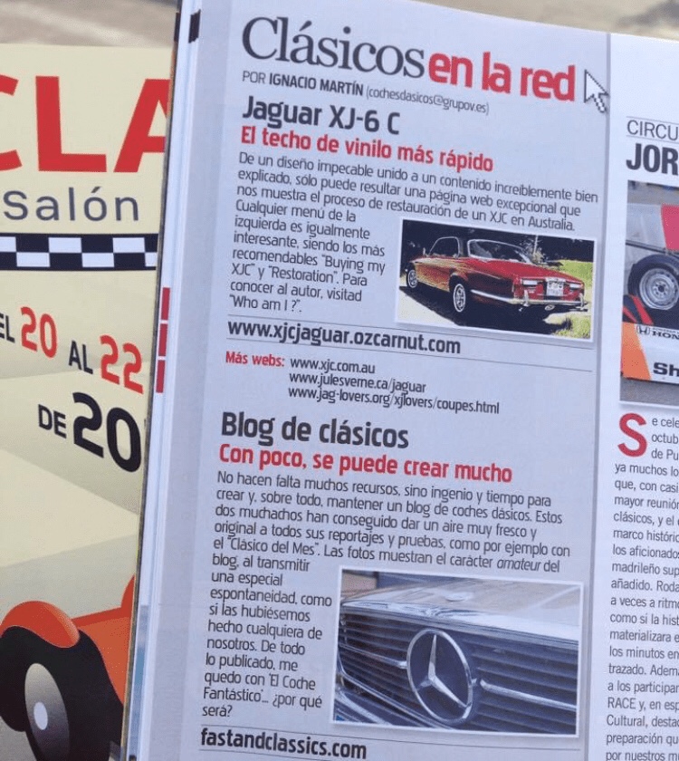 Revista coches clásicos : el referente que dice adiós | Fastandclassics.com